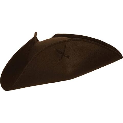 Deluxe Felt Tri-Corner Hat - Cappel's