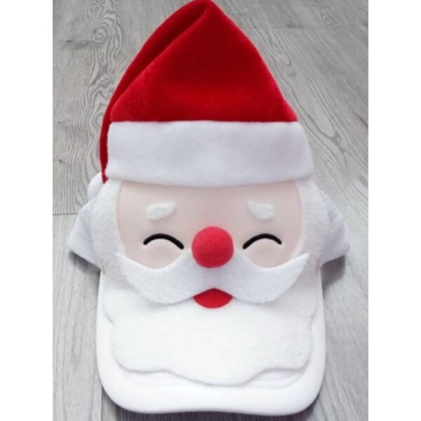 Adjustable Fabric Santa Head Cap - Cappel's
