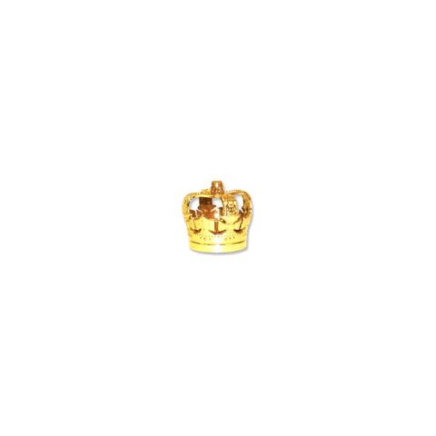 Gold Metallic Plastic Crown - Cappel's