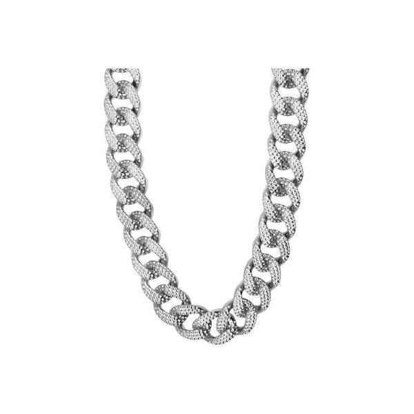 Embossed Plastic Chain Necklace - Cappel's