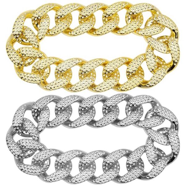 Embossed Plastic Chain Bracelet - Cappel's