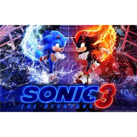 Sonic The Hedgehog© Gold Plastic 3-D Ring - Cappel's